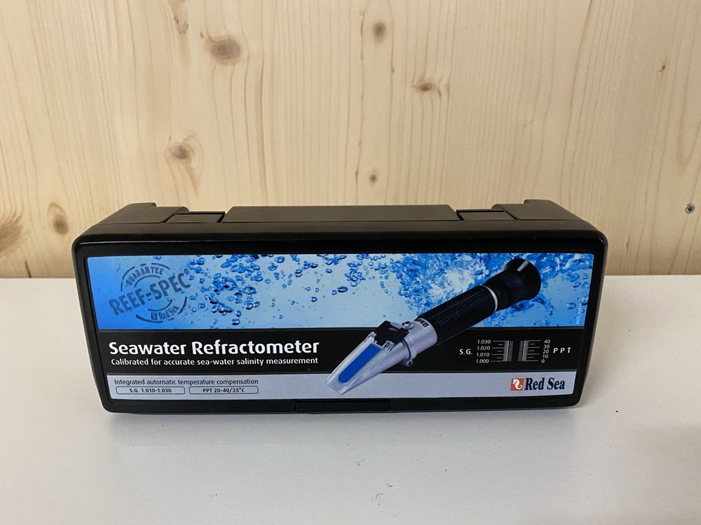 Red Sea Meerwasser Refraktometer, neuwertig! (Neu (gemäss Beschreibung ...