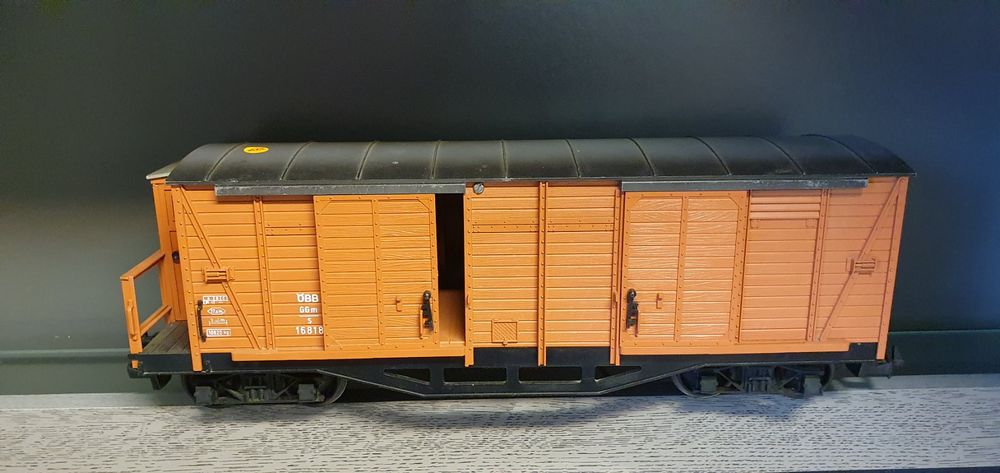 LGB: GED.GÜTERWAGEN DER ÖBB MIT BREMSERHAUS (Gebraucht) in Biglen für CHF 59 – nur Abholung auf ...