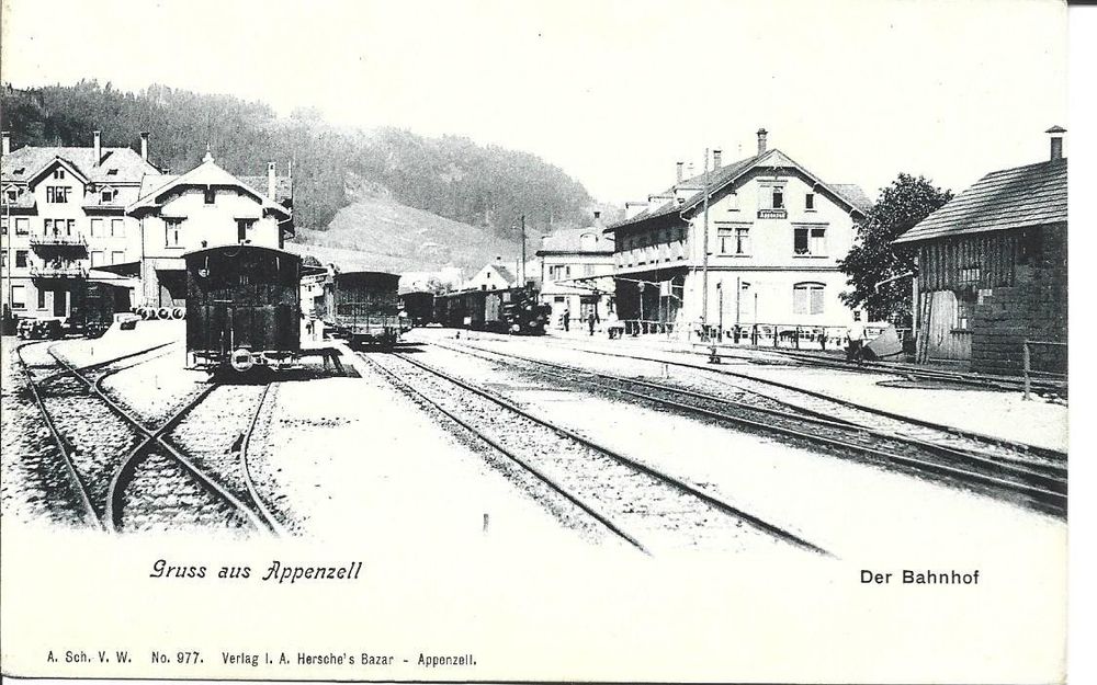 AK Appenzell Bahnhof (Gebraucht) in Appenzell für CHF 22 – mit Lieferung auf Ricardo kaufen