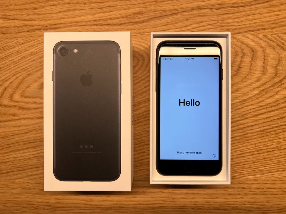 Apple iPhone 7, Black, 128GB | Kaufen auf Ricardo