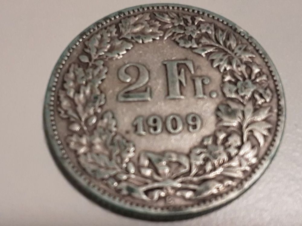 2 Franken 1909 | Kaufen auf Ricardo