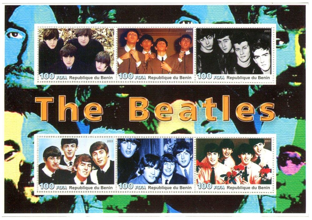 Block "The Beatles". Benin. (Neu und originalverpackt) in Basel für CHF ...