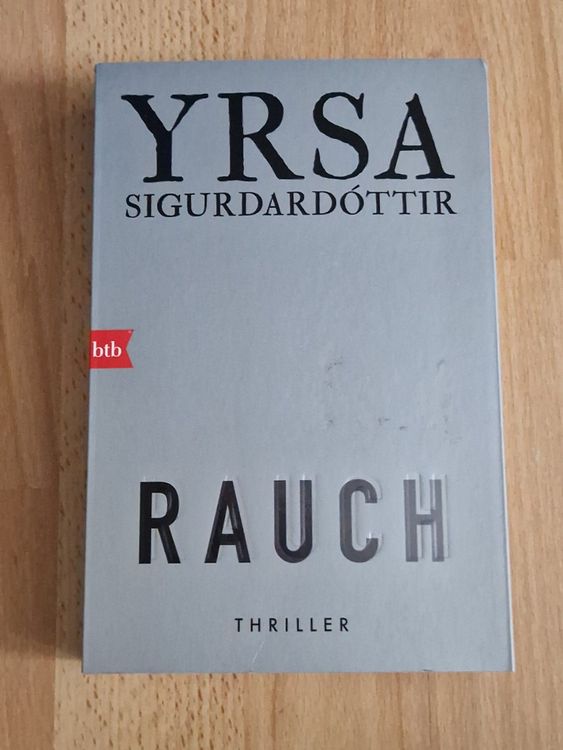 Yrsa Sigurdardottir Rauch Thriller 06/24 (Gebraucht) in Neuhausen am ...