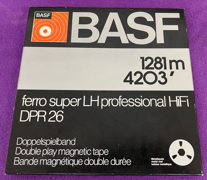 BASF DPR 26 ferro super Professional HiFi Band (Gebraucht) in Bazenheid ...