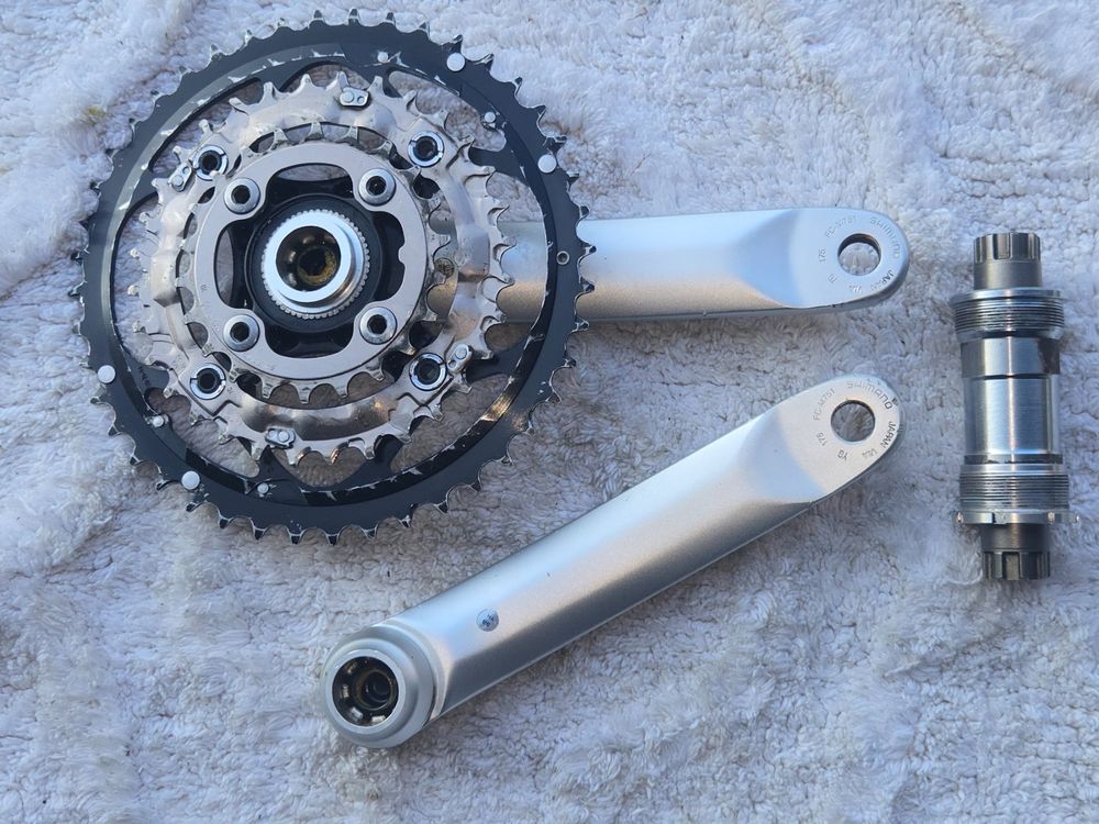 Shimano XT M751 Kurbel inkl Trettlager guter Zustand (Gebraucht) in Ammerswil AG für CHF 50 ...