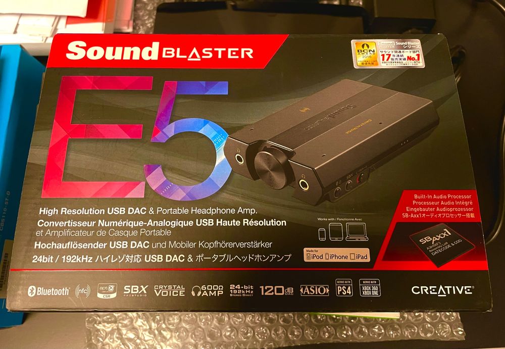Creative Sound Blaster E5 - Mobiler Kopfhörerverstärker | Kaufen auf ...