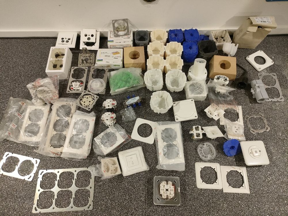 elektromaterial Feller Umbau Neubau Baustelle Liquidation (Gebraucht ...