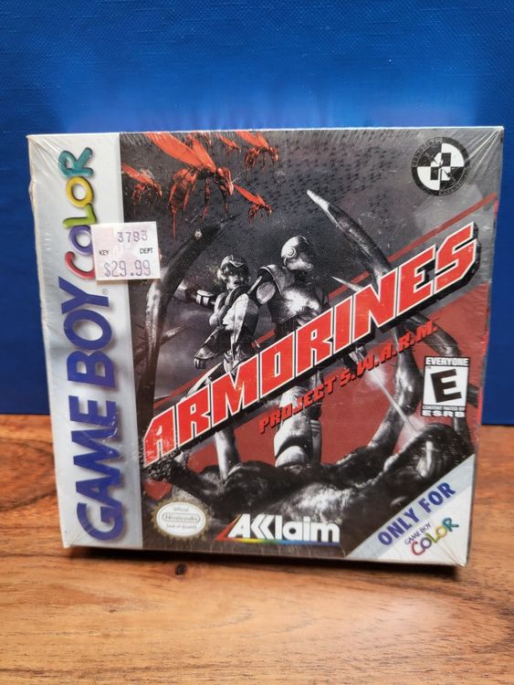GAME BOY COLOR SPIEL ARMORINES (Neu und originalverpackt) in ...
