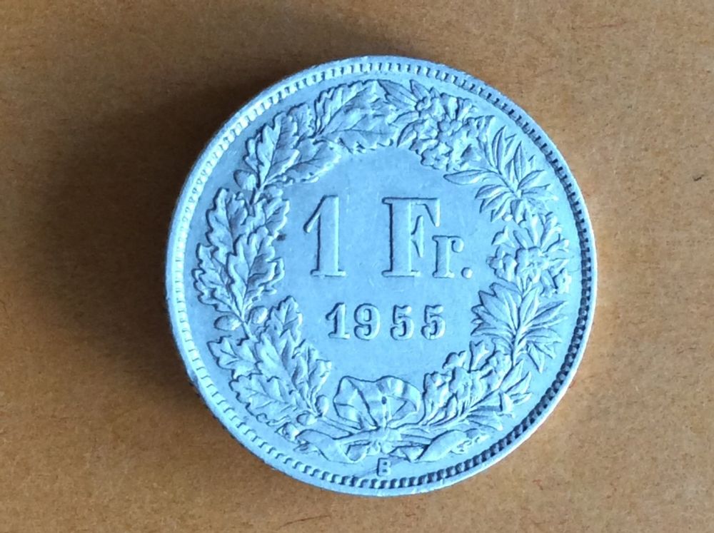 1 franc 1955 Belle (D'occasion) à Genève pour CHF 20 – avec livraison | Acheter sur Ricardo