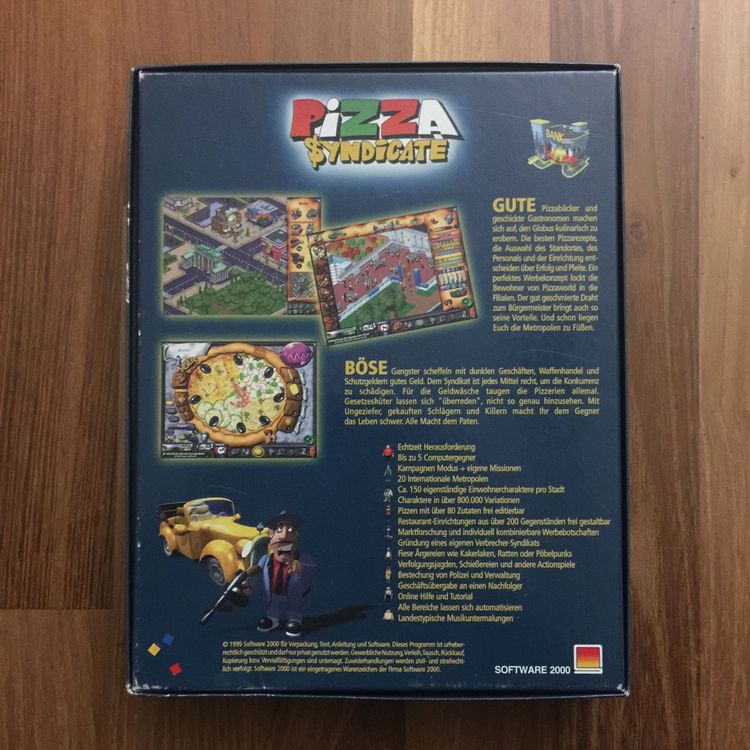 Pizza Syndicate (1999, PC CD-ROM) (Gebraucht) in Luzern für CHF 25 ...