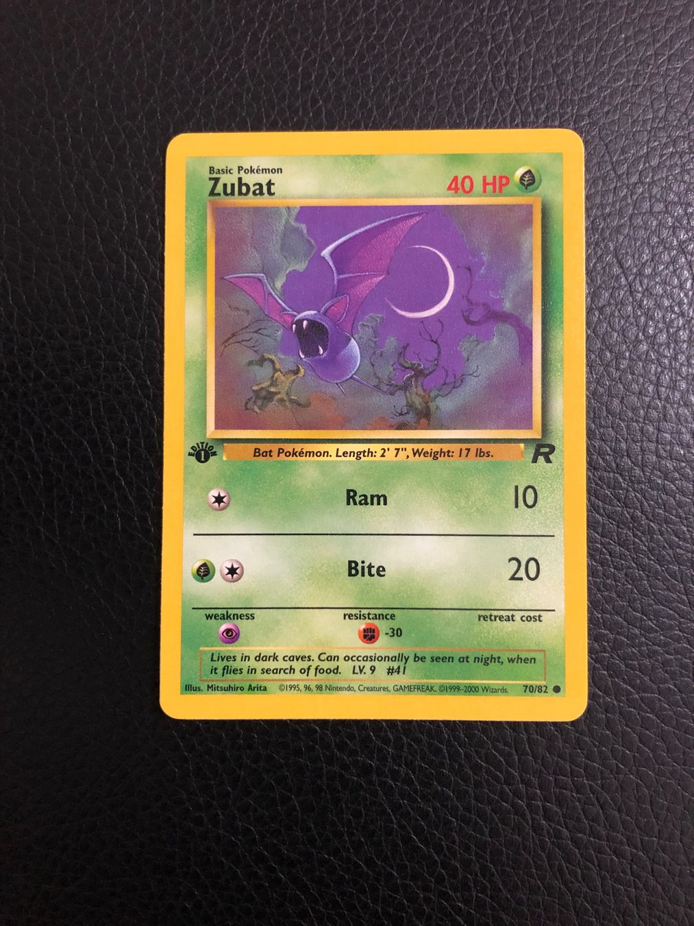 Team Rocket Zubat 1st edition 70/82 Ab 1 (Gebraucht) in Paradiso für ...