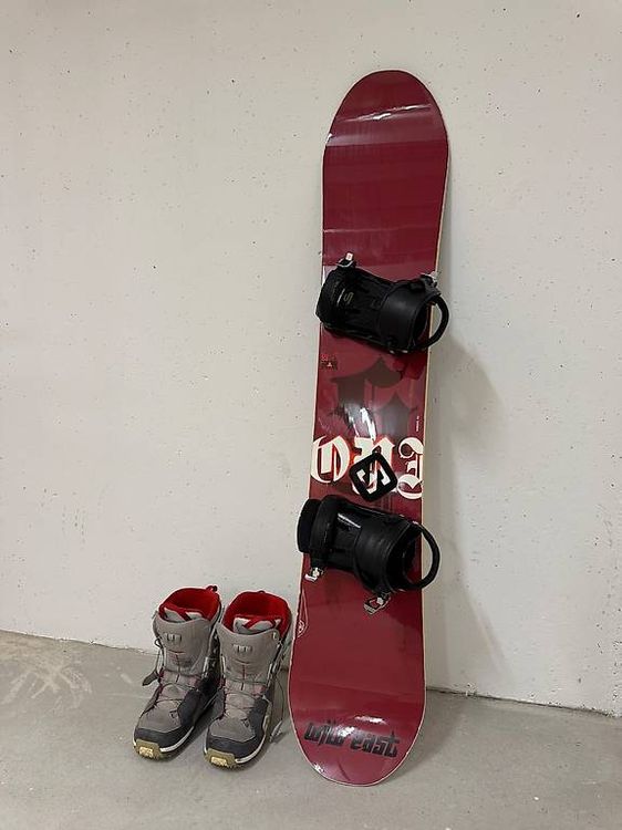Verkaufe Snowboard in 160 cm mit Bindungen und Schuhen (Gebraucht) in ...