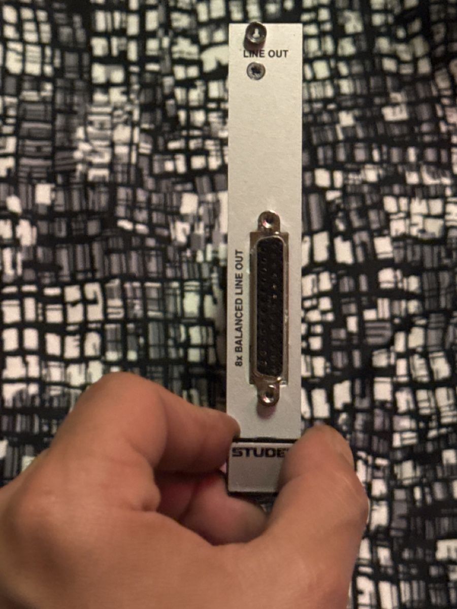 Studer Line Out Card 1.949.420-82 – getestet (Gebraucht) in Luzern für ...