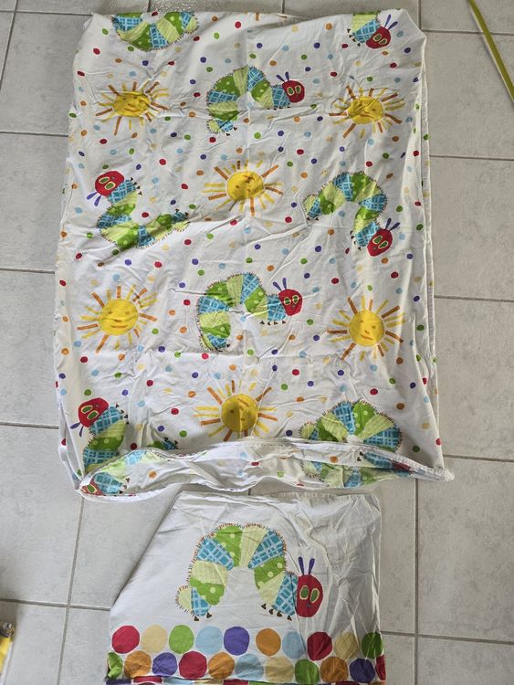 Kinderbettwäsche Raupe Nimmersatt (Gebraucht) in Lostorf für CHF 4 – mit Lieferung auf Ricardo ...