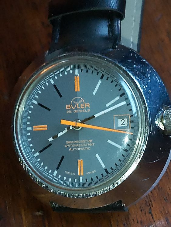 Buler Automatic vintage 44 mm läuft (Gebraucht) in Agno für CHF 47.5 ...