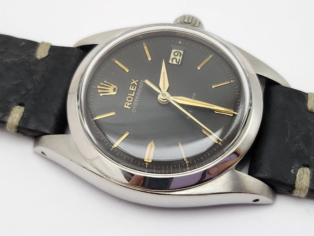 Rolex Oysterdate 6427 Handaufzug 1210 Stahl Herrenuhr | Kaufen auf Ricardo