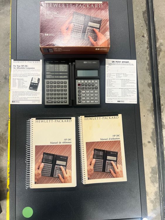 Calculette Hewlette-Packard HP-28C (D'occasion) à Biel/Bienne pour CHF ...