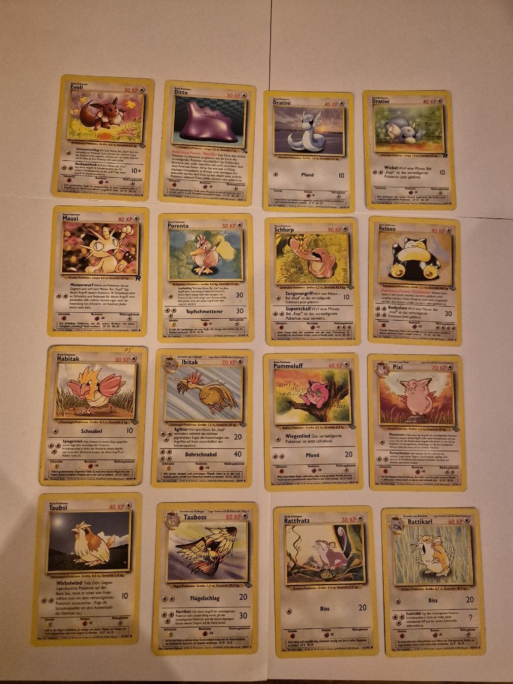 Pokemon Karten auf Deutsch vom Typ Normal (Gebraucht) in Rotkreuz für CHF 16 – mit Lieferung auf ...