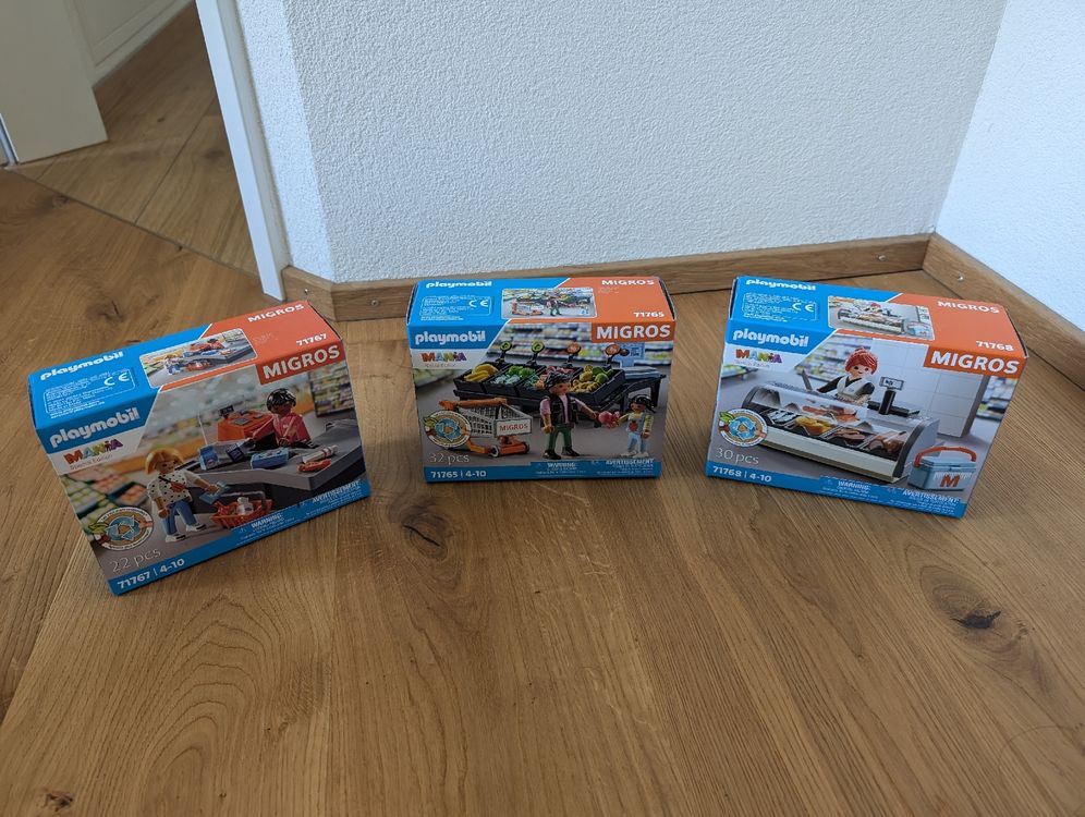Playmobil Mania Migros 71765 71767 71768 (Neu und originalverpackt) in Mels für CHF 27 – mit ...