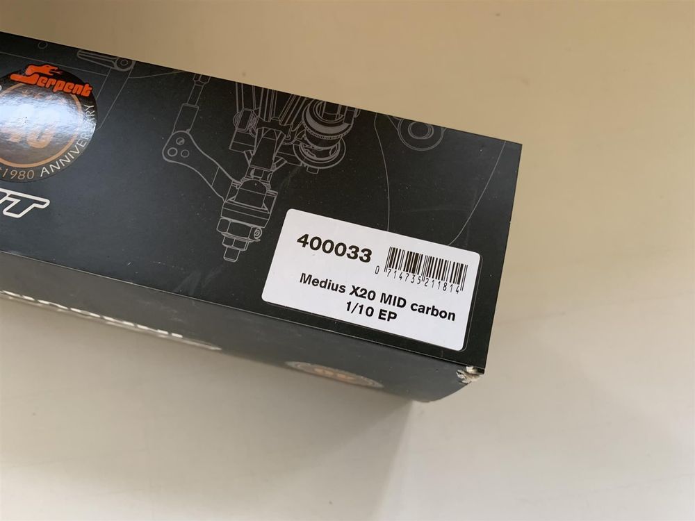 Serpent Medius X20 MID carbon 400033 | Kaufen auf Ricardo