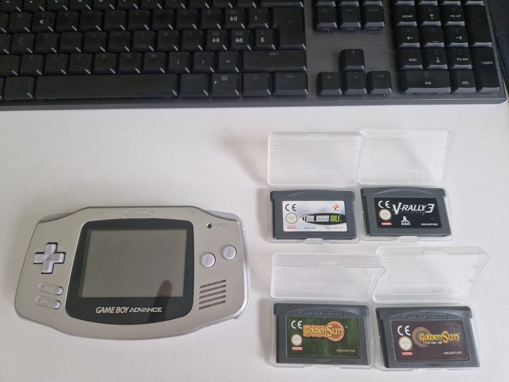 Gameboy Advance plus 4 Spiele (Gebraucht) in Steinhausen für CHF 70 ...