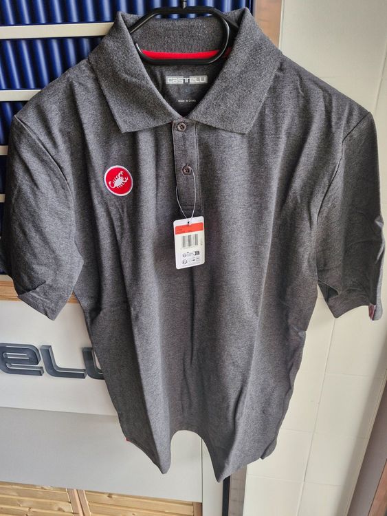 Castelli Freizeit-Poloshirt Race Day, Herren, Grösse XL (Neu und ...