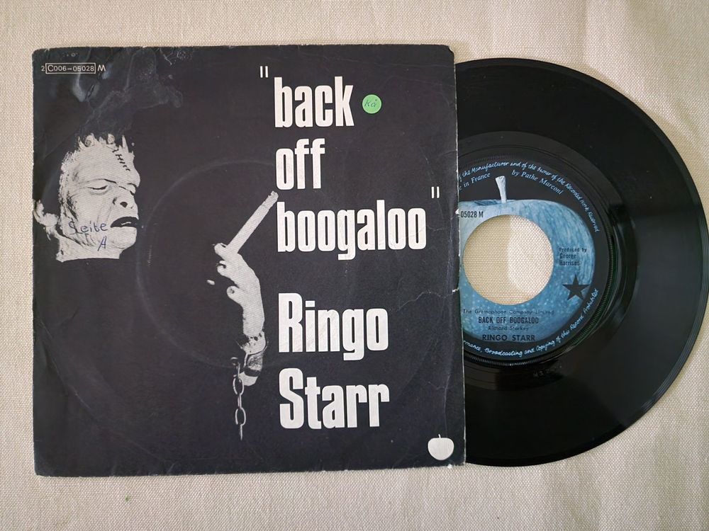 Ringo Starr Single – Back Off Boogaloo (Gebraucht) in Root für CHF 4 ...