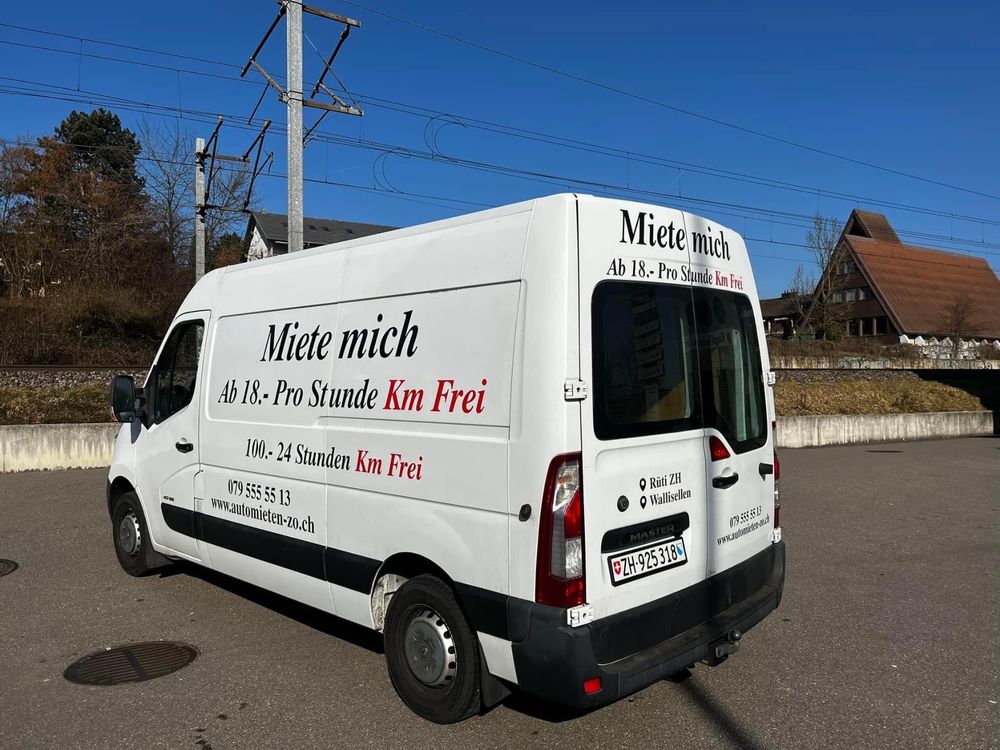 Lieferwagen Mieten (Gebraucht) in Wallisellen für CHF 18 – nur Abholung ...