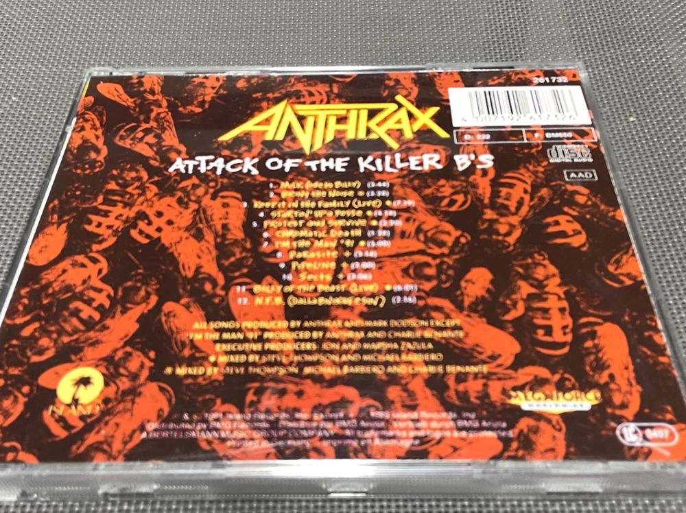 Anthrax CD Attack of the Killer B’s Thrash Metal - Top (Gebraucht) in ...