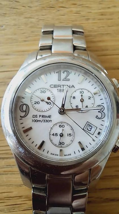 Certina DS Prime 888 Damenuhr (Gebraucht) in Solothurn für CHF 100 – nur Abholung auf Ricardo kaufen