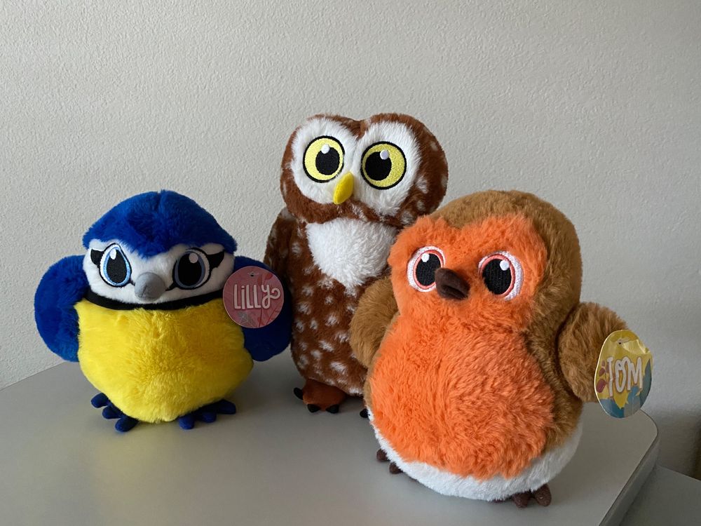 Coop Sammelaktion Das grosse Zwitschern, 3 Plüschvögel (Gebraucht) in Trachslau für CHF 12 – mit ...