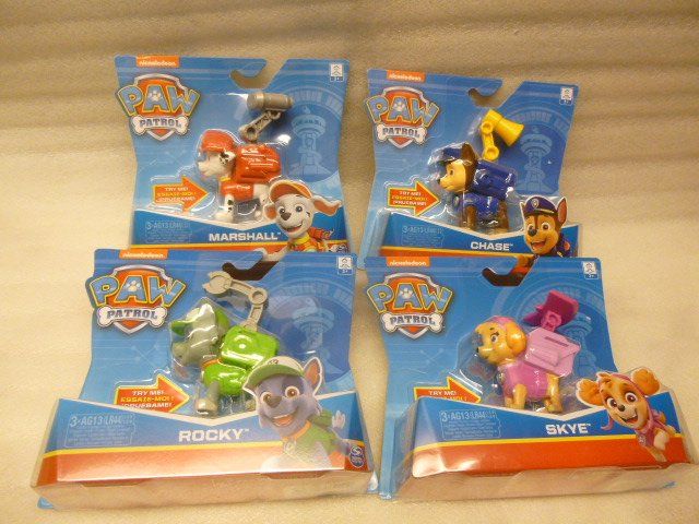 4x Paw Patrol Pups - 100% NEW (Neu und originalverpackt) in Pambio ...