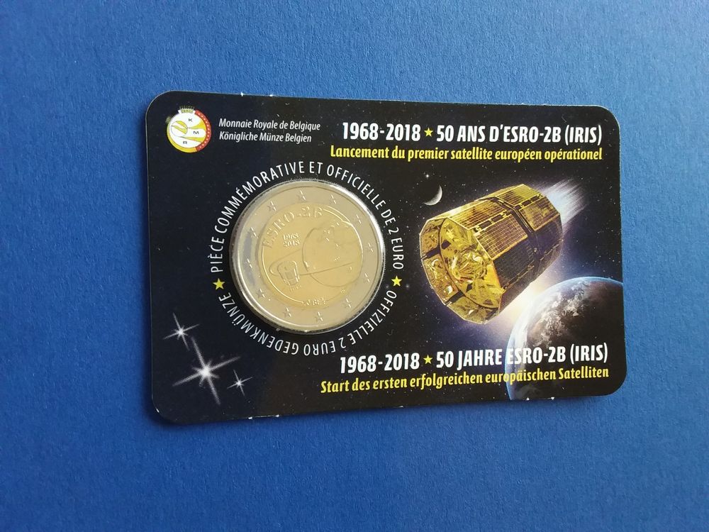 2 Euro Belgien 2018 ESRO-2B (Neu und originalverpackt) in Unterägeri ...