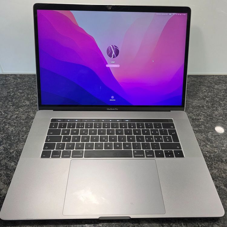 MacBook Pro Late 2016/15.6/i7/16GB/256GB/OS Monterey (Gebraucht) in ...