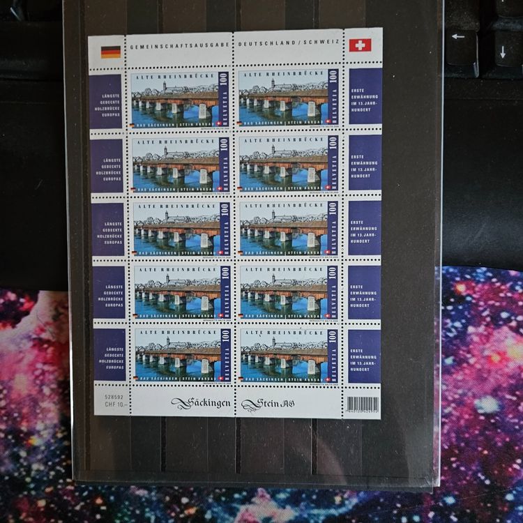 CH 2008 ** SO MARKE GEM.AUSG.BRD/CH KL.BOGEN (Neu (gemäss Beschreibung)) in Dintikon für CHF 10 ...