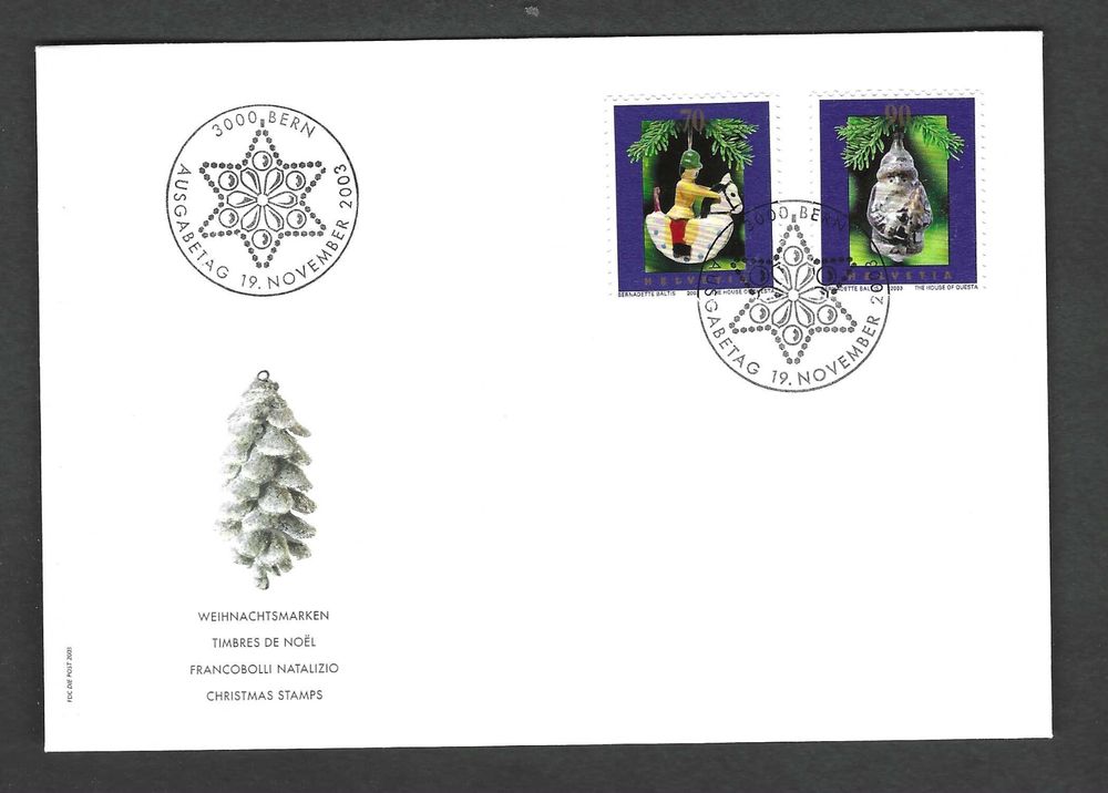 FDC SATZ 2003 (Gebraucht) in Koblenz für CHF 0.5 – mit Lieferung auf Ricardo kaufen