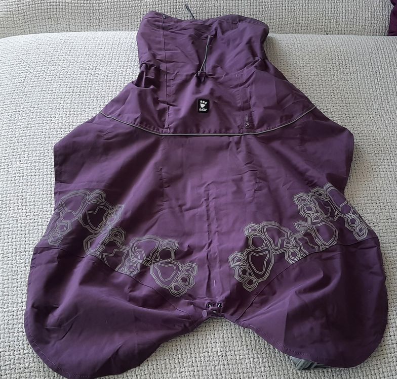 Hurtta Drizzle Coat Currant lila, Regenmantel, Gr. 45,NEU (Neu (gemäss ...