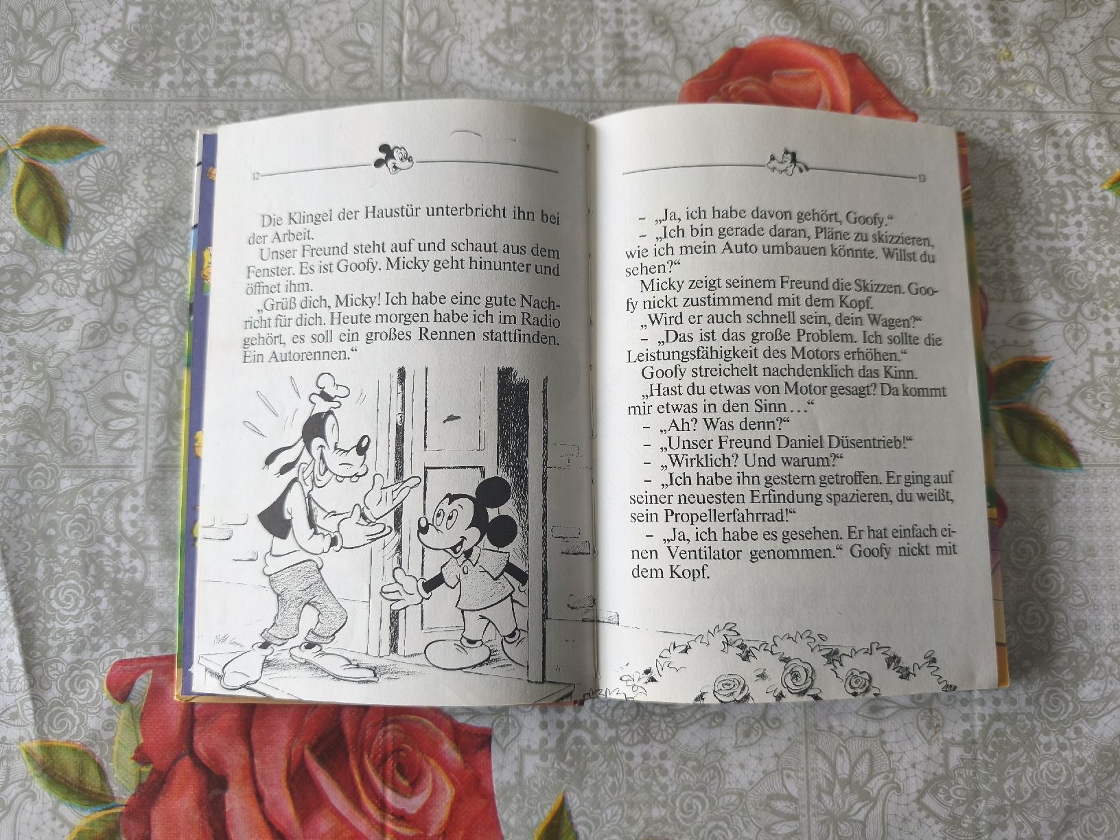 Micky Maus Junior Buchclub Micky und sein Rennwagen (Gebraucht) in ...