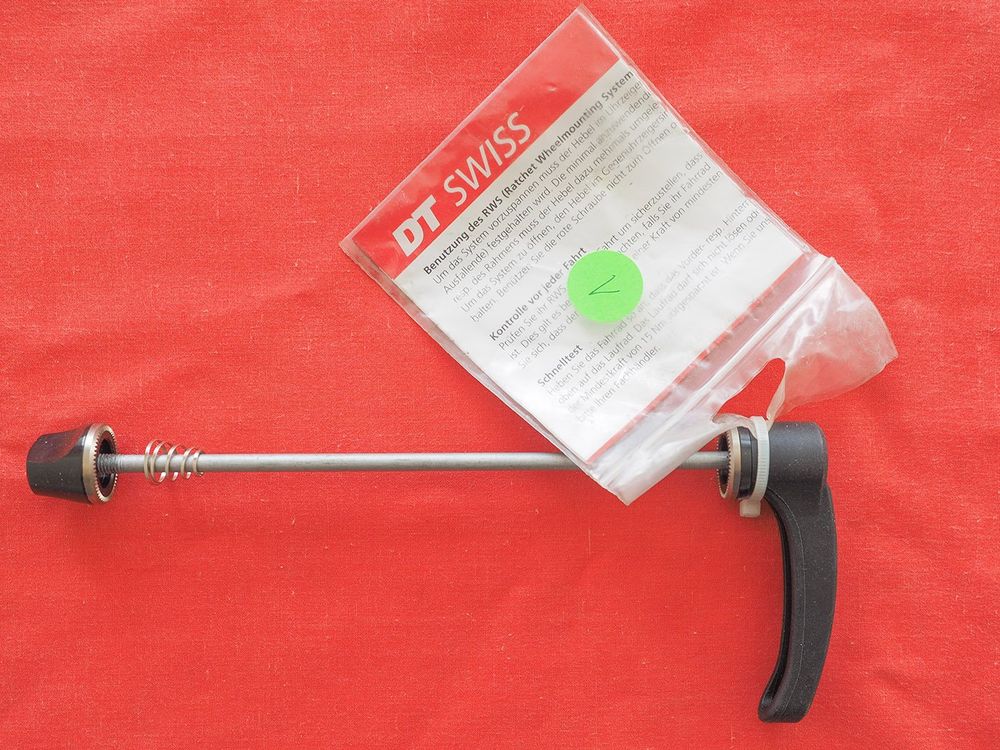 DT Swiss RWS Schnellspanner für Hinterrad (1) (Neu und originalverpackt ...