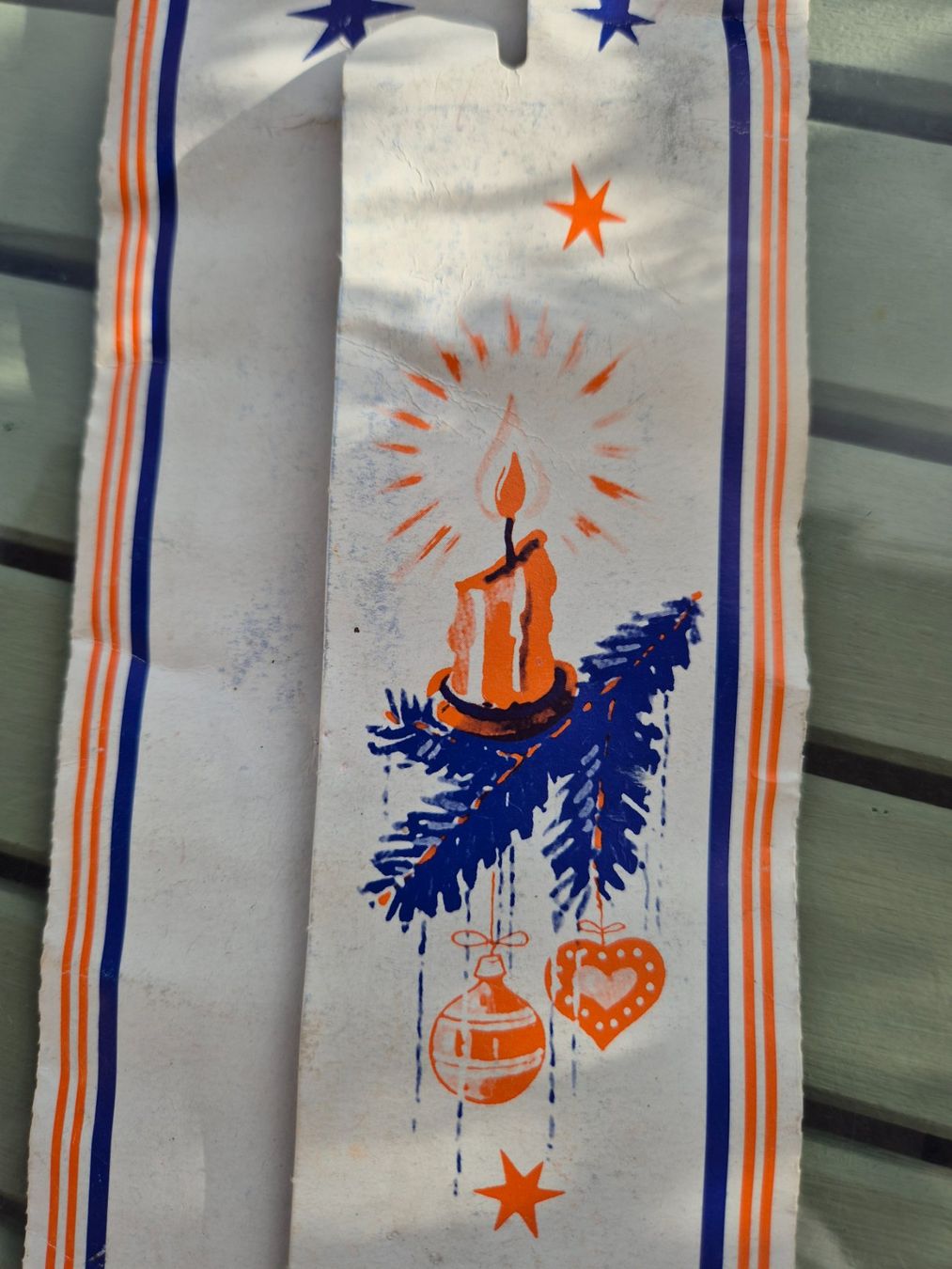 Alte Stanniol Lametta Packung mit Weihnachtsmann Motiv! (Neu (gemäss ...