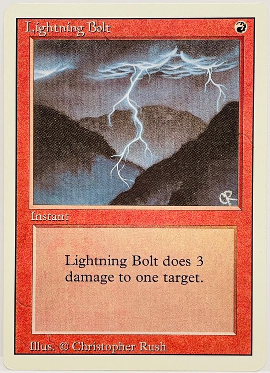 MTG - Lightning Bolt | Kaufen auf Ricardo