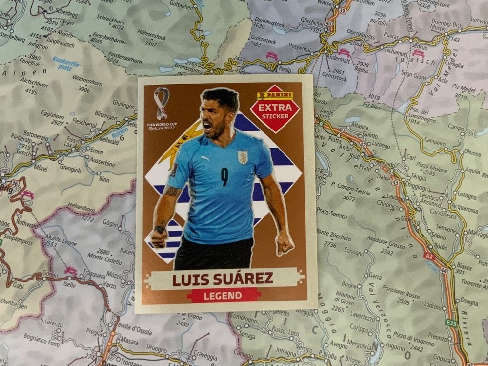 Panini WM 2022 Extra Sticker Suarez (Neuf (Voir description)) à Domat ...
