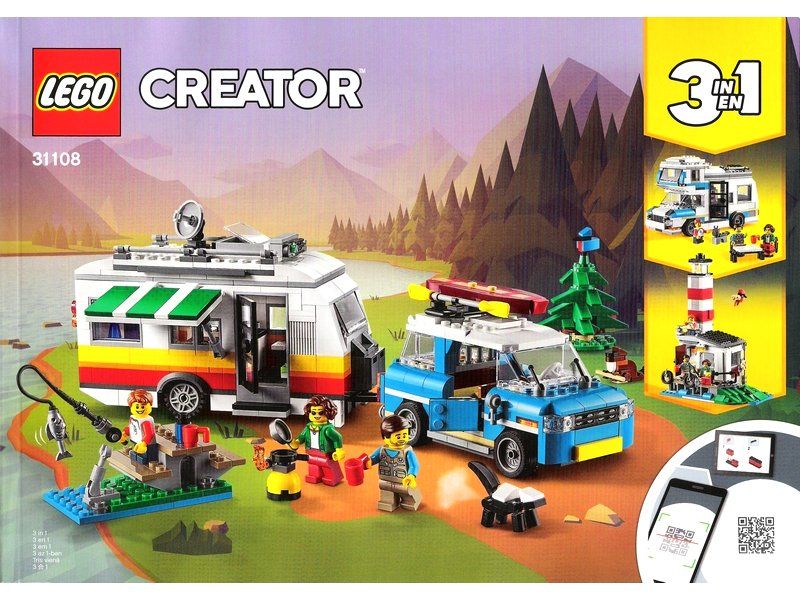 Lego 31108 Campingurlaub / Caravan Family Holiday (2020) (Gebraucht) in ...