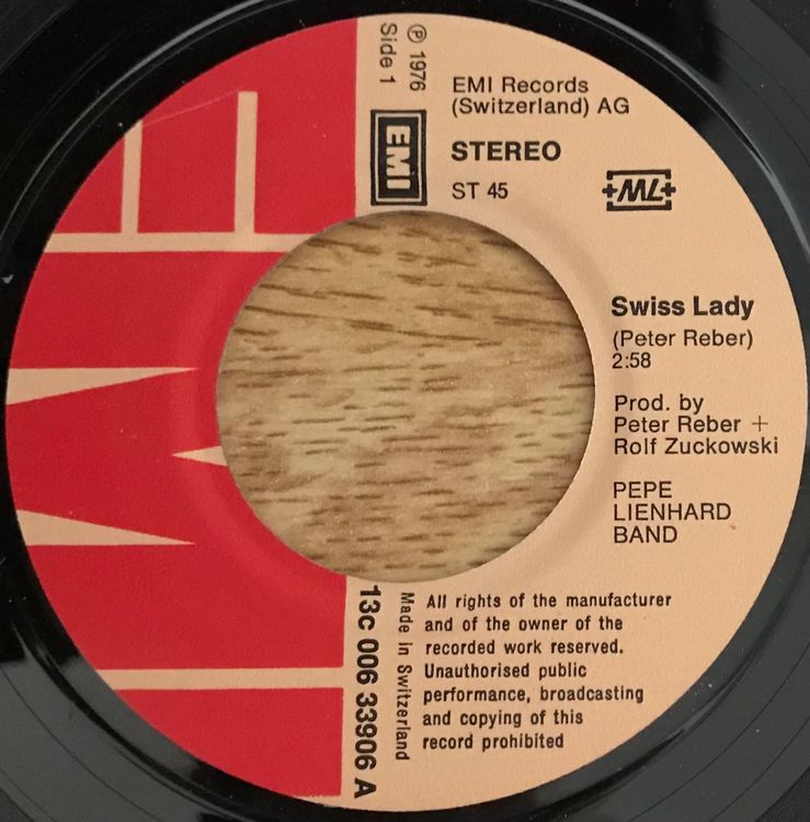 PEPE LIENHARD BAND - SWISS LADY (Gebraucht) in Bussigny für CHF 3 – mit ...