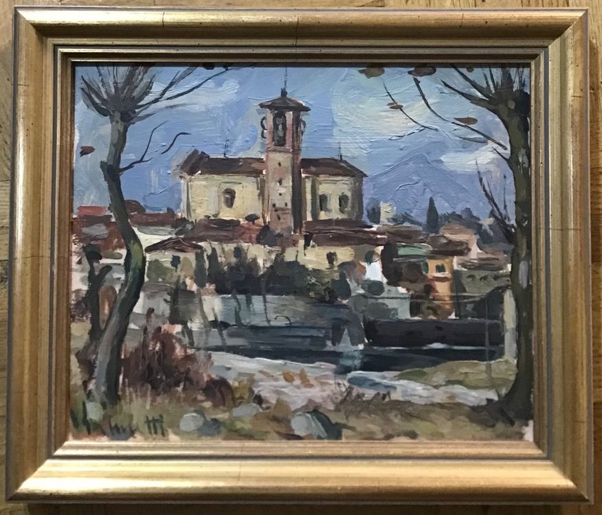 Landschaft Gemälde Unleserlich Signiert (Gebraucht) in Root für CHF 15 – mit Lieferung auf ...