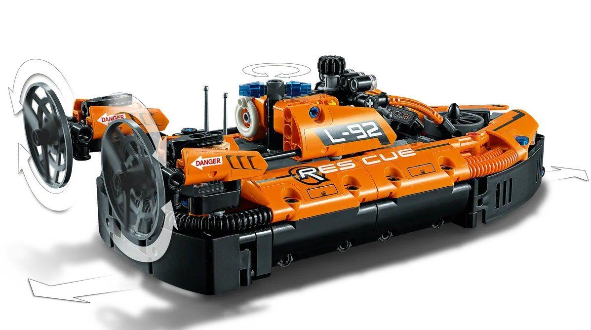 Lego Technic 42120 - Luftkissenboot oder Flugzeug - 2 in 1 (Gebraucht ...