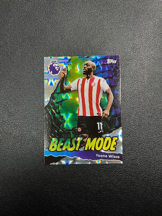Topps Premier League 2025/26 Yoane Wissa 424 (Neu (gemäss Beschreibung ...