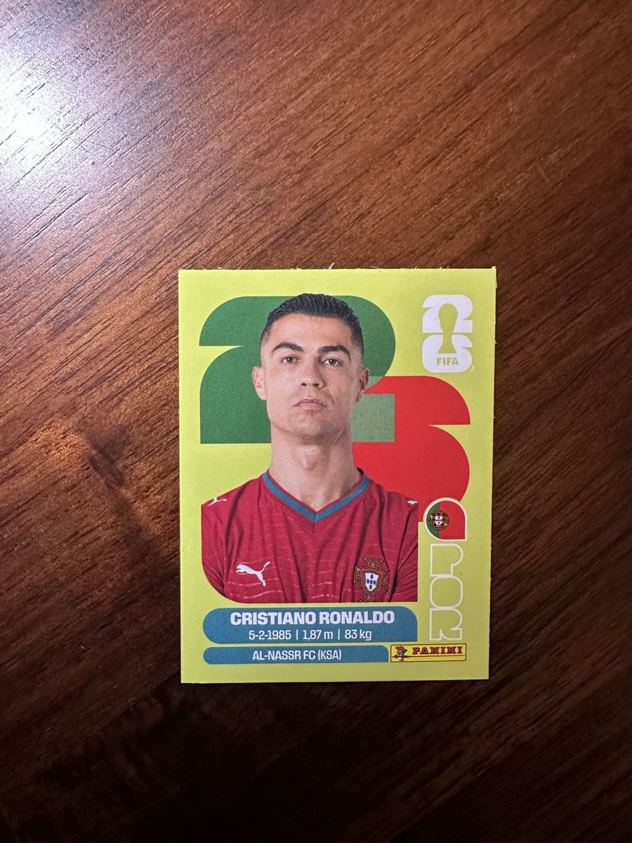 Cristiano Ronaldo Panini Sticker WM 2026 (Neu (gemäss Beschreibung)) in ...