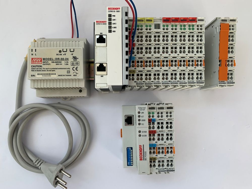 Beckhoff CX9010, BC9000, diverse Klemmen, Netzteil (Gebraucht) in ...