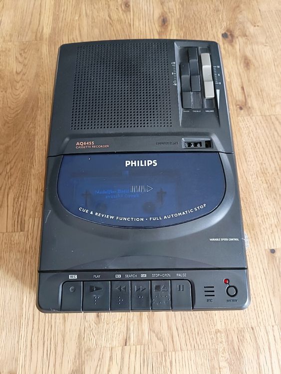 Philips Cassette Recorder AQ6455 | Kaufen auf Ricardo